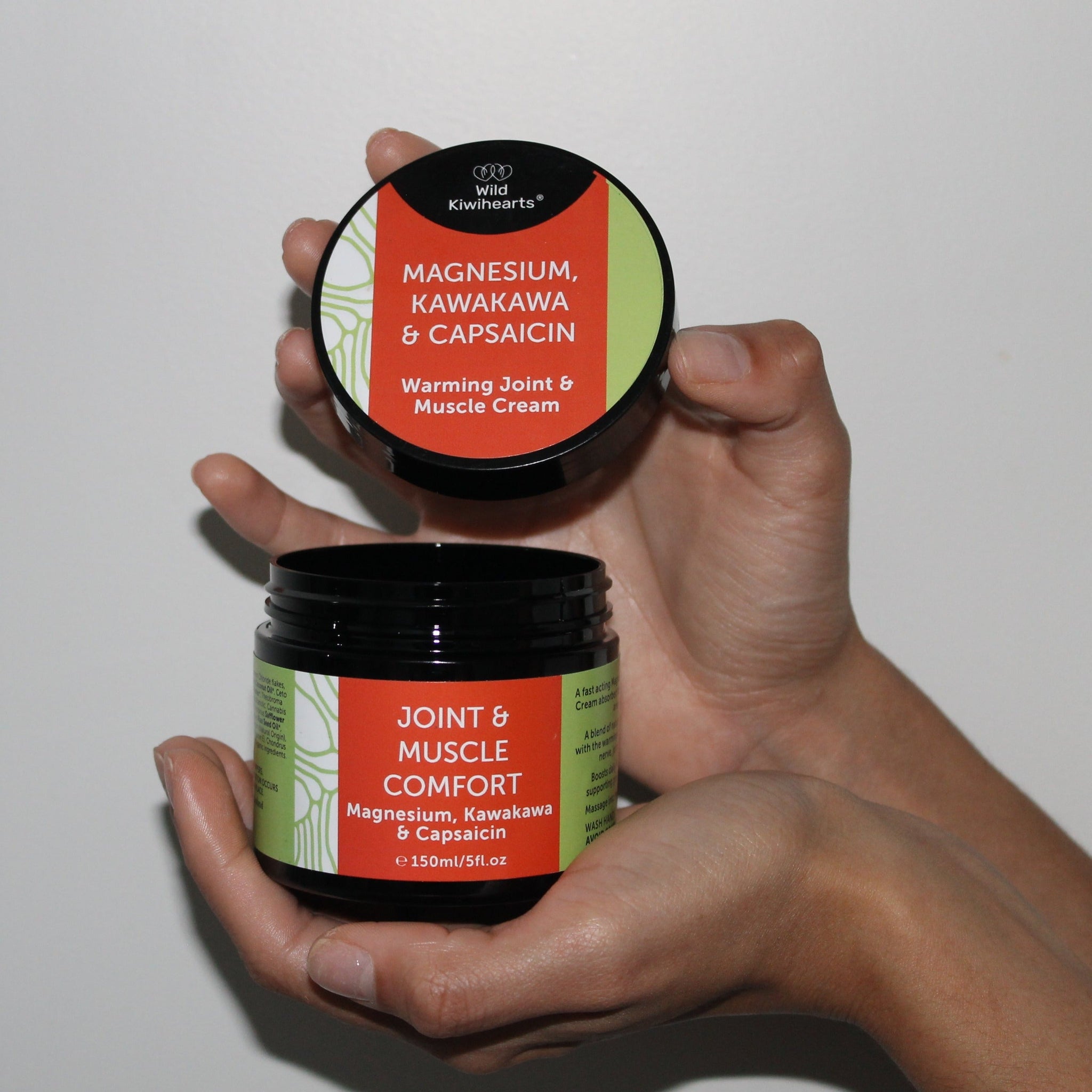 Magnesium, Kawakawa & Capsaicin Cream 150ml | NZ Made Certified– Wild ...