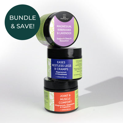 Complete Magnesium Cream Bundle | NZ Natural Skincare– Wild Kiwihearts